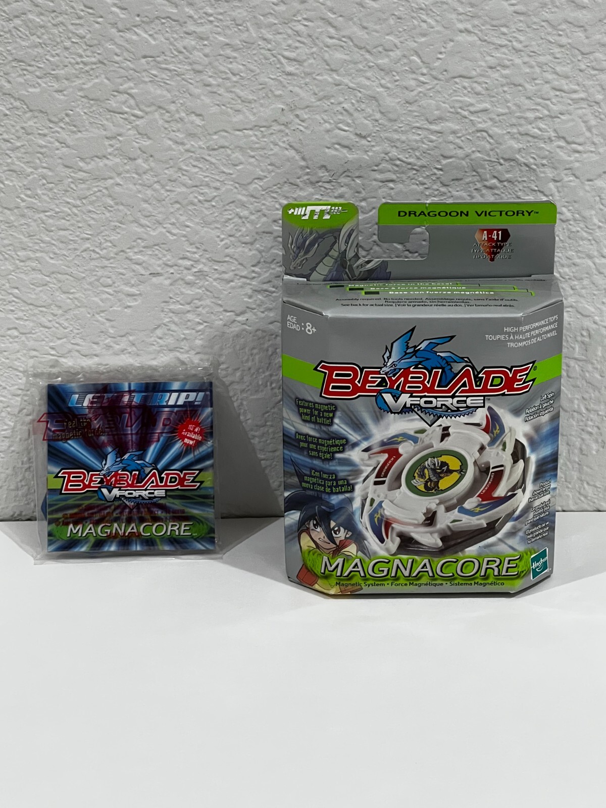 Beyblade Dragoon Victory A-41 Magnacore + Magnetic Weight Disk New ...