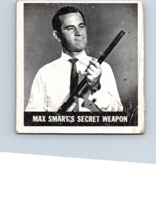 VINTAGE 1966 TOPPS CARD GET SMART TV SHOW CARD #27 MAX SMART'S SECRET ...