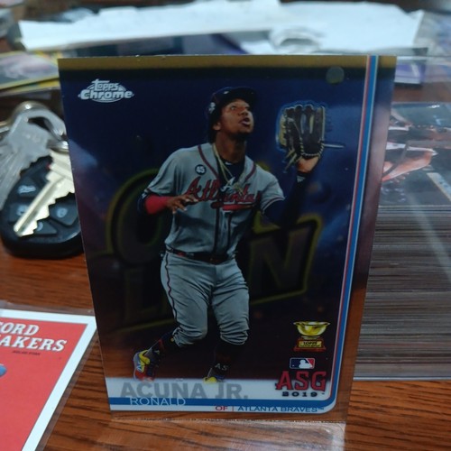 Ronald Acuna Jr Chrome ASG Topps Chrome All Star Rookie Cup Atlanta ...