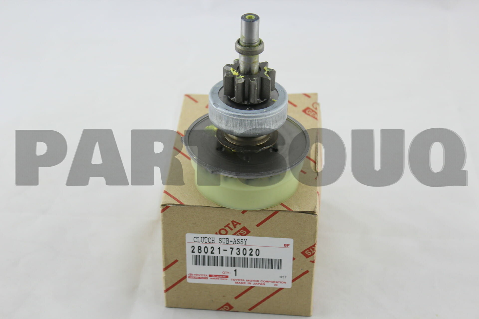 2802173020 Genuine Toyota CLUTCH SUB-ASSY, STARTER CENTER BEARING 28021 ...