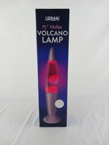 Urban Shop 13" Lava Motion Volcano Lamp Pink Wax Purple Liquid New In ...