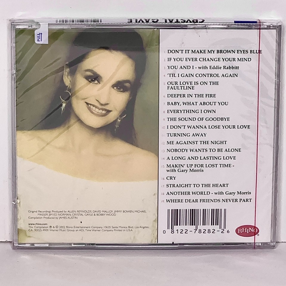 Factory Sealed (shrink wrapped) The Best of Crystal Gayle CD ...