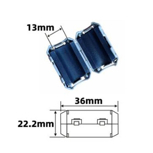 Ferrite Core Clip Set of 20 for Reducing Interference in Electronic ...