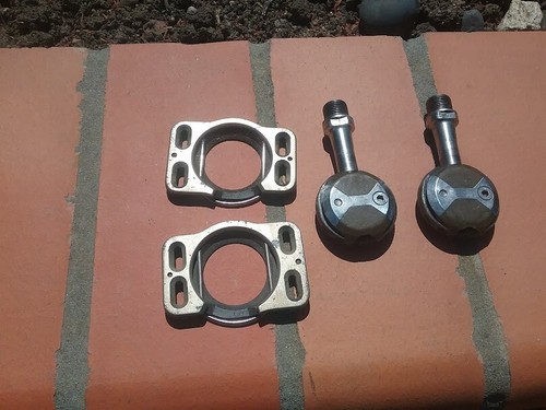 SPEEDPLAY X2 stainless steel spindle pedals - 196 gr - cleats inncluded ...