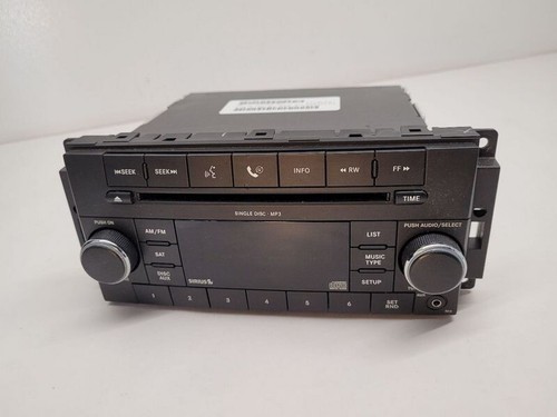 2009-2011 Dodge Ram 1500 AM-FM CD RES Radio Receiver With Satellite OEM ...