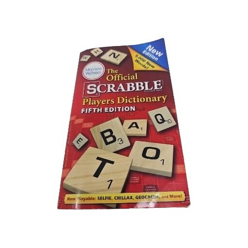 The Official Scrabble Players Dictionary, Fifth Edition by Merriam ...