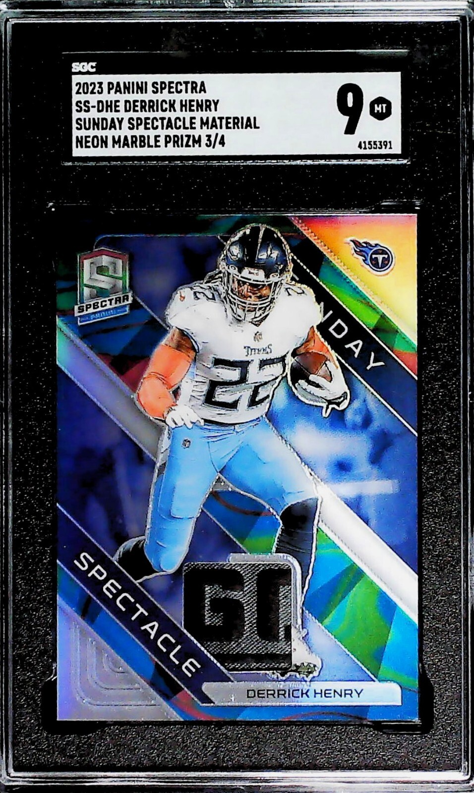 2023 Panini Spectra - Sunday Spectacle Neon Marble Prizm #SS-DHE ...