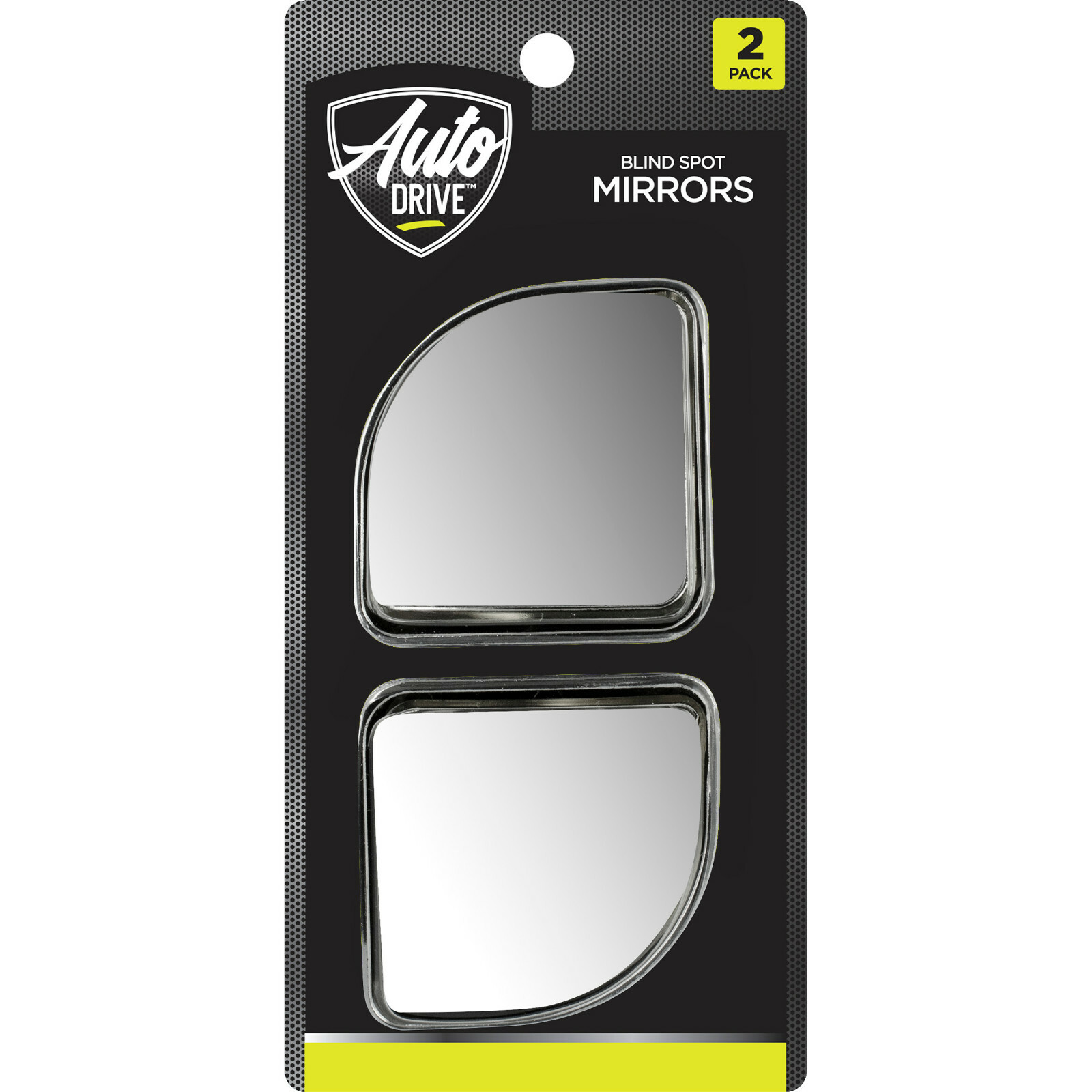 Auto Drive 2-PK SQUARE BLIND SPOT MIRRORS PUSH & ADJUST Drivers ...