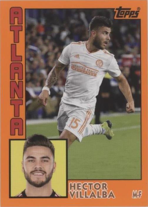 2019 Topps MLS - Throwback Topps Hector Villalba #TT-HV Orange /25 for ...