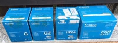 Canon Micrographics Systems, Zoom Lens "G, GZ, HZ04, EZ03" | eBay
