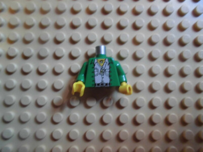 Lego Figur Torso 973pa8 grün Abenteuer 5936 5905 5987 5986 1271 5935 ...