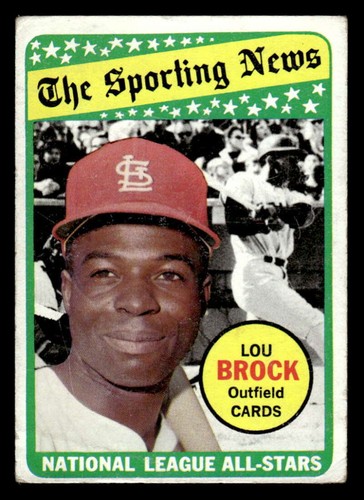 1969 Topps Lou Brock St. Louis Cardinals 428 VG XX8773 | eBay