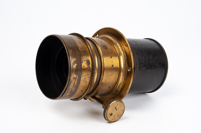 Jamion et Darlot Paris type Petzval lens ( around 220mm focal distance ...