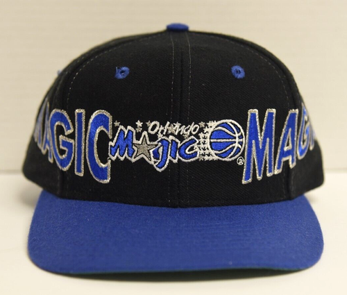ORLANDO MAGIC OFFICIAL "NBA" LOGO HAT - SNAPBACK - VINTAGE - NEW W/O ...