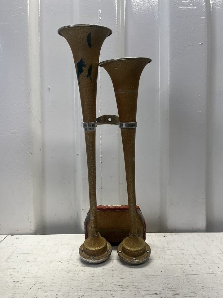 Vintage Brass AFI Boat Double Air Horn Tested | eBay
