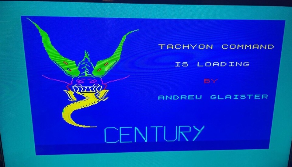 Sinclair Zx Spectrum Gioco - Tachyon Command - Secolo - Testato ...