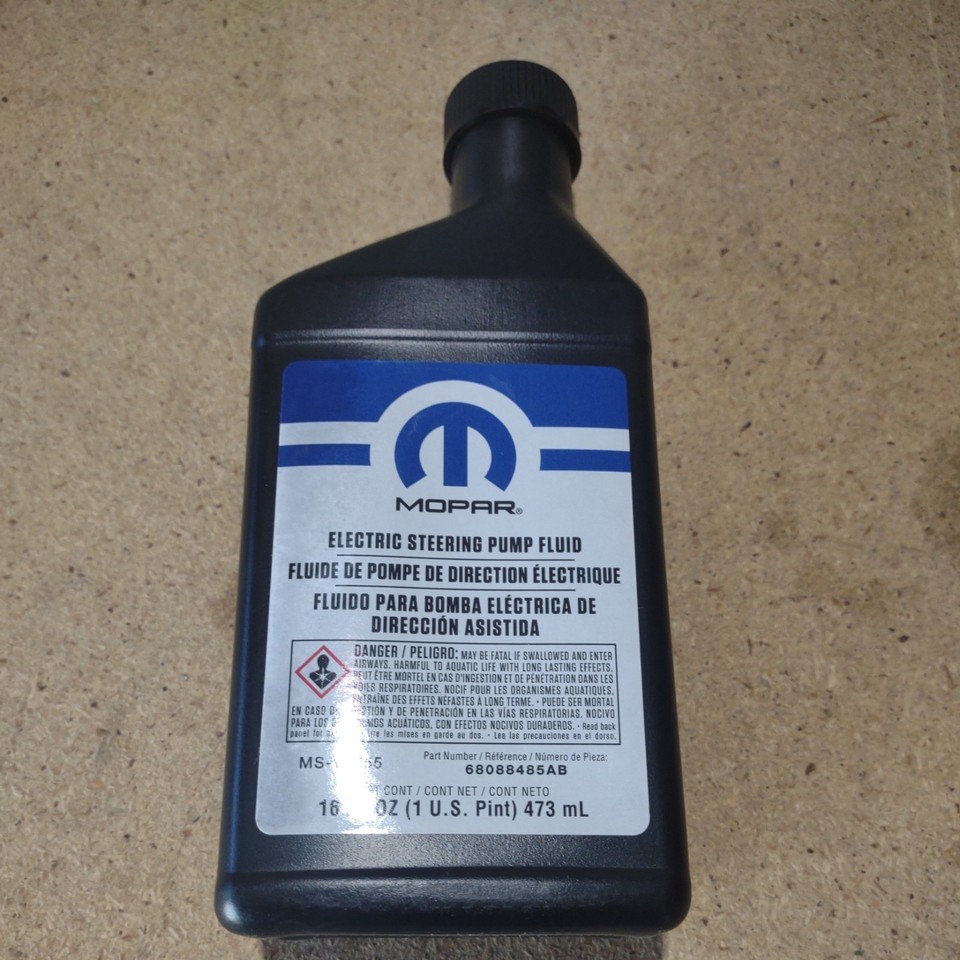 NEW OEM Mopar Electric Power Steering Pump Fluid 16oz Bottle 68088485AB ...