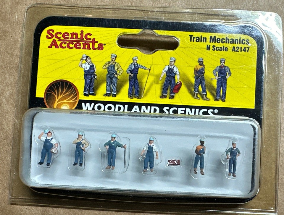 Woodland Scenics N Scale Scenic Accents #A2147 Train Mechanics NOS NY ...