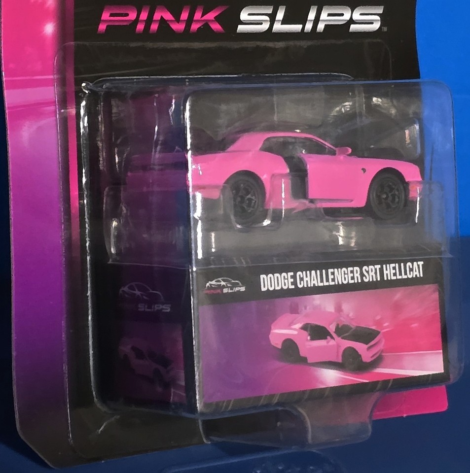 2024 JADA TOYS Pink Slips Dodge Challenger SRT Hellcat Pink #14059 1/64 ...