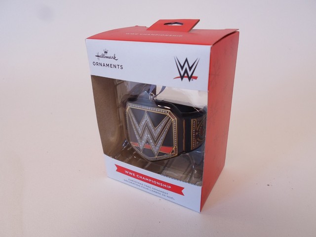 Hallmark WWE Championship Belt Walmart Christmas Ornament Wrestling ...