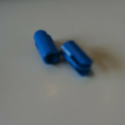 2X LEGO 3613 Blue Arm Piece with Tow Ball Socket, 3 Fingers | eBay