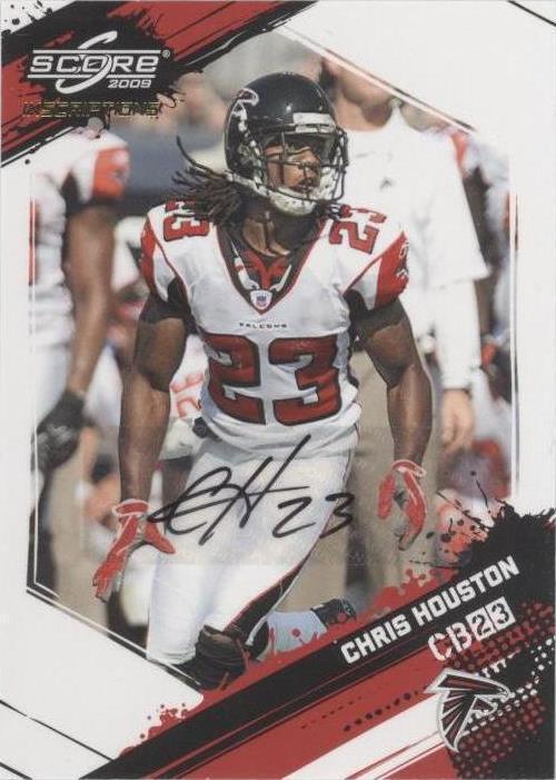 2009 Score Inscriptions - Chris Houston #10 Autographs /182 (AU) for ...