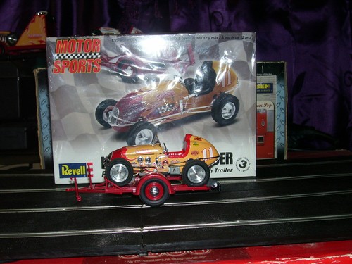 Revell Kurtis Midget Racer With Trailer Model Car Kit 1 25 for sale ...