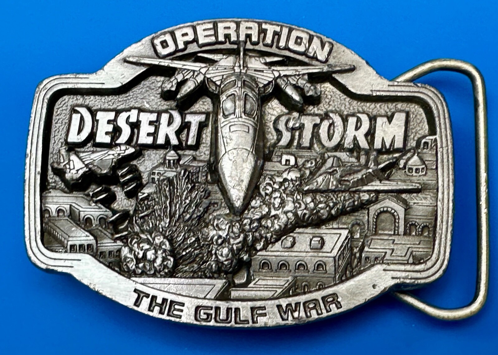 Operation Desert Storm The Gulf War Commemorative Buc… - Gem