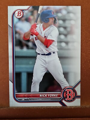 2022 Bowman Draft #94 Nick Yorke RED SOX | eBay