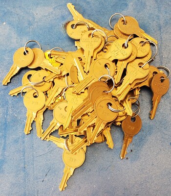 Comp-X Code Keys 10 Pairs # 237 Cam Lock Locksmith Maintenance Y11 IN8 ...