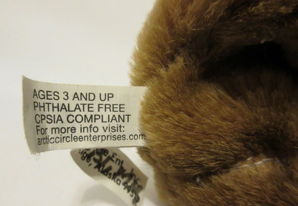 Arctic Circle Hand Glove Finger Puppet Plush Polar Brown Bear Moose ...