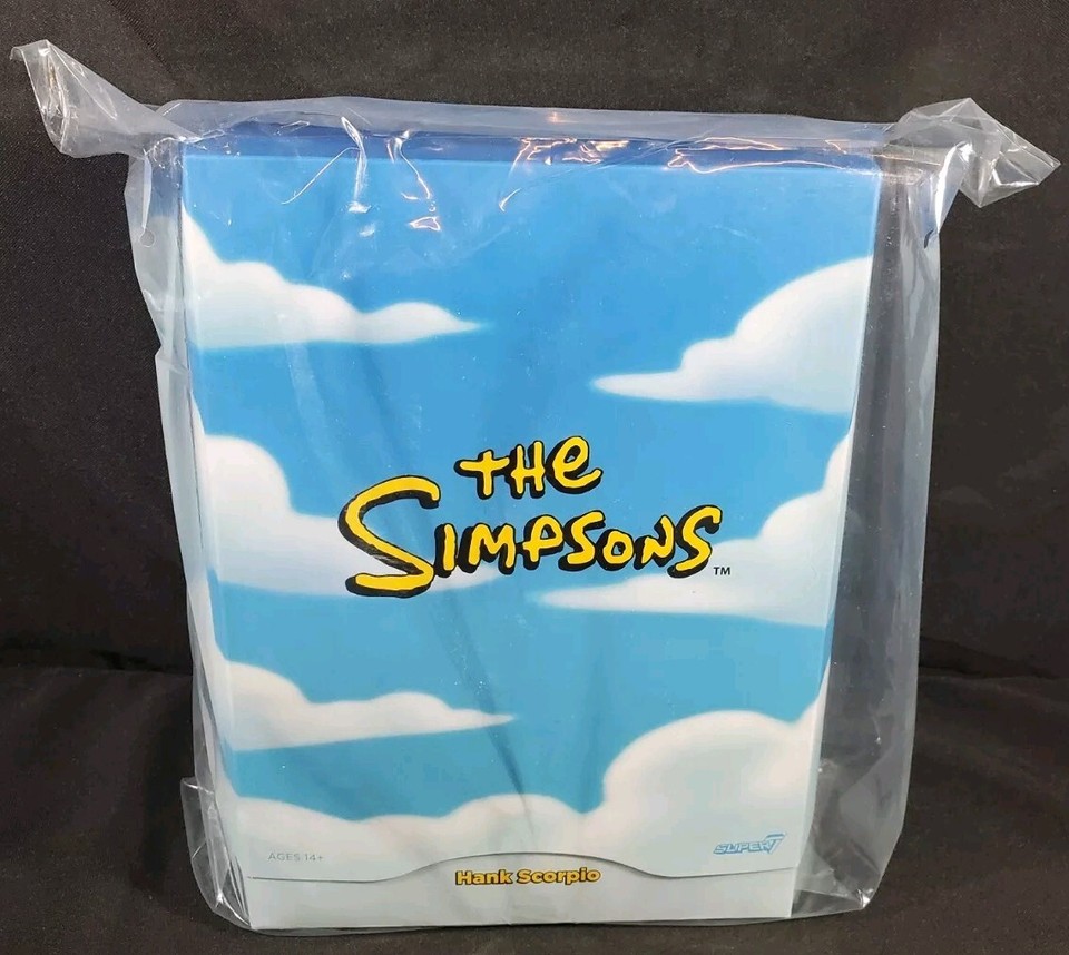 The Simpsons Ultimates Wave 2 - Hank Scorpio - MIB Super7 Figure | eBay