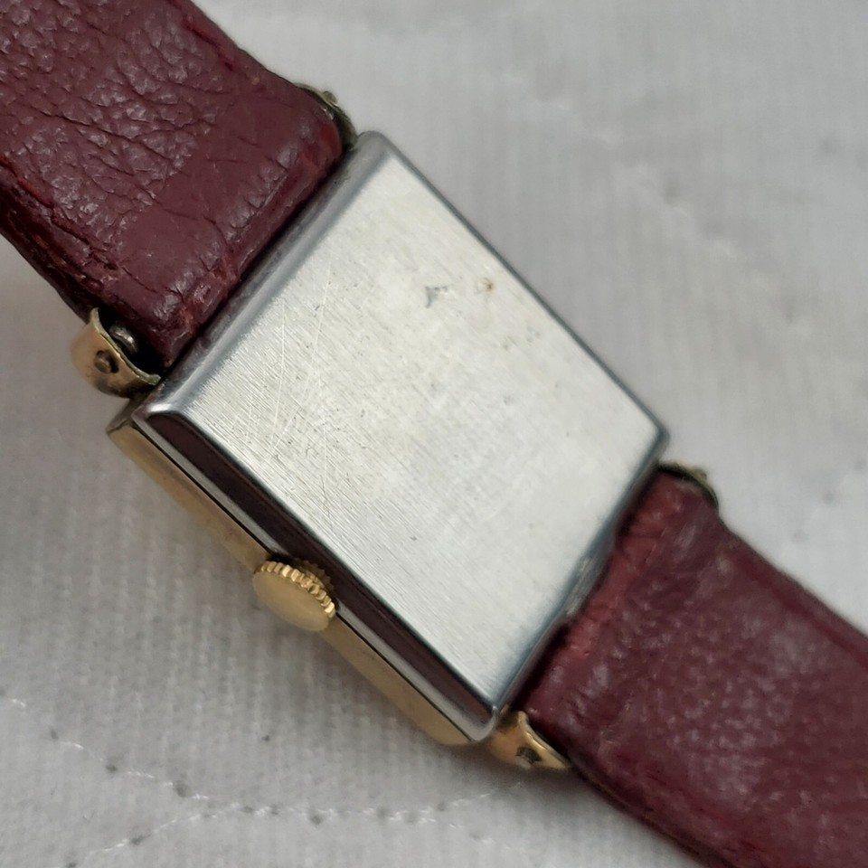 RARE VINTAGE DORIC TANK SWISS MECHANICAL HANDWIND MEN'S WATCH FOR PARTS ...