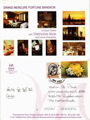 CPM AK THAILAND-Bangkok-Grand Mercure Hotel-Souvenir (335017) | eBay