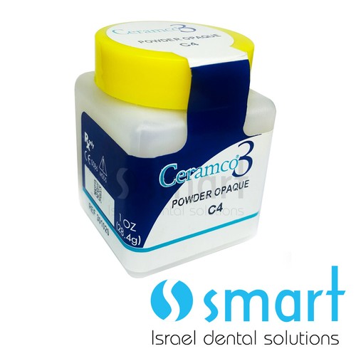 Dental lab porcelain Ceramco 3 ceramic USA Opaque powder C4 Dentsply ...