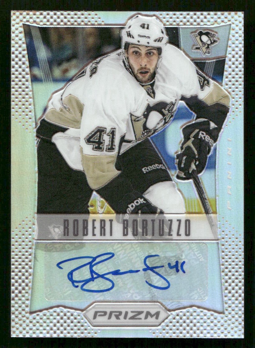 2012-13 Panini Rookie Anthology Robert Bortuzzo Auto Prizm Autograph AU #14 Card | eBay