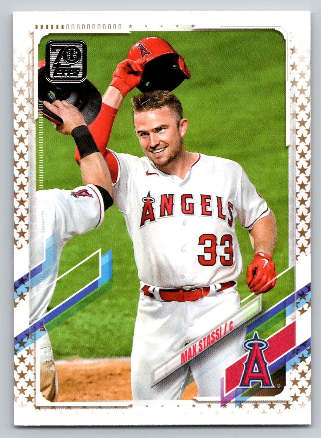 2021+Topps+-++Gold+Star+%23168+Max+Stassi for sale online | eBay