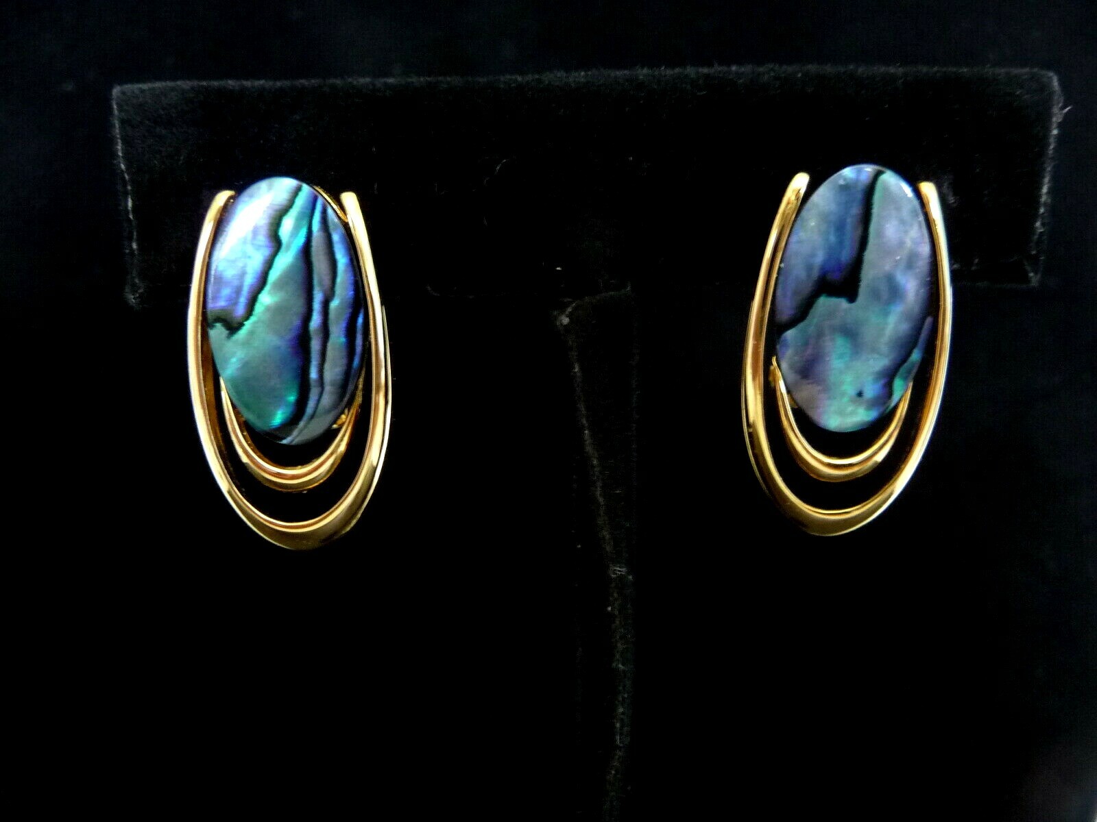 Ariki Genuine Paua Shell Pendant Necklace & Earring N… - Gem