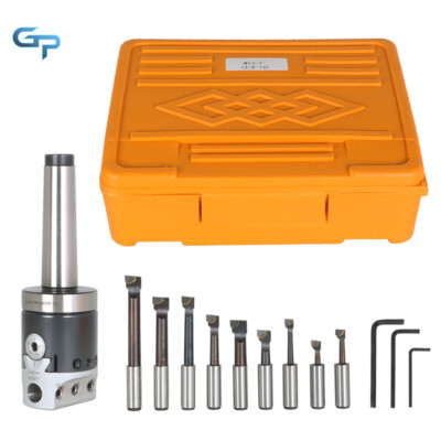 Boring Tool Set Two In Head 3MT Shank & 1/2" Boring Bar Set | eBay