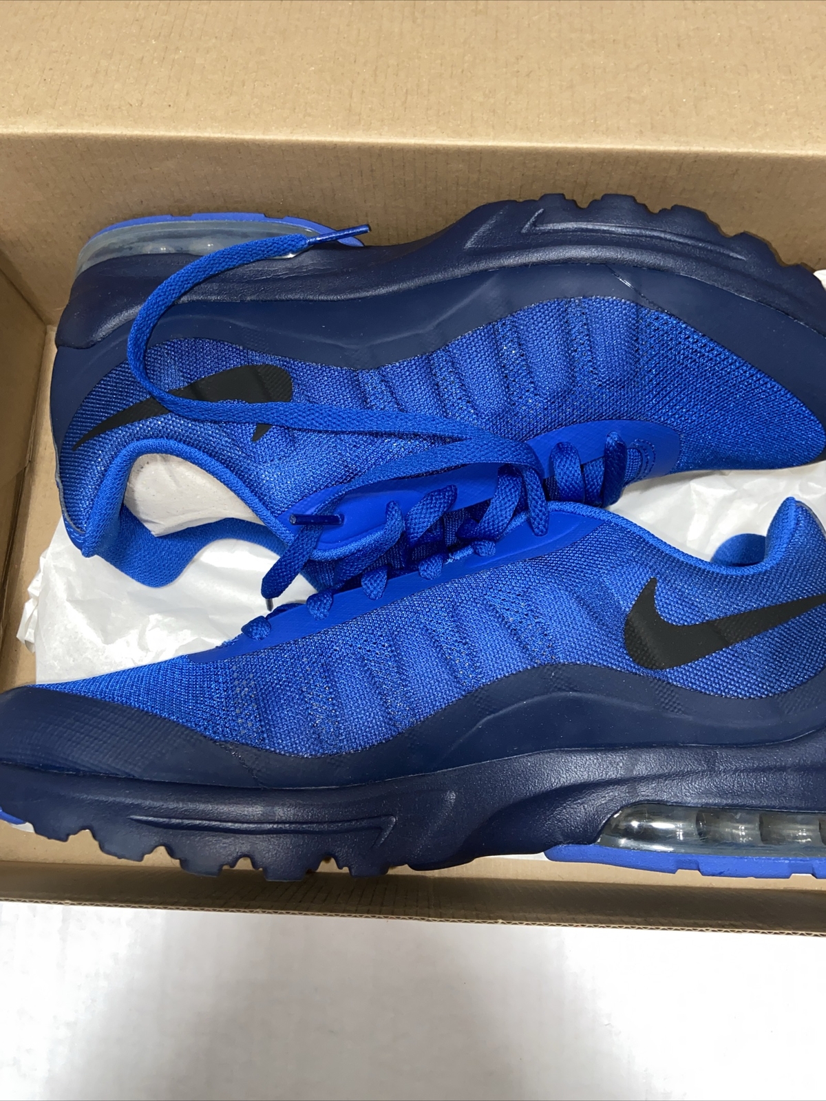 NIKE AIR MAX INVIGOR Blue Black Shoes Mens Size 10 749572-402 New In ...