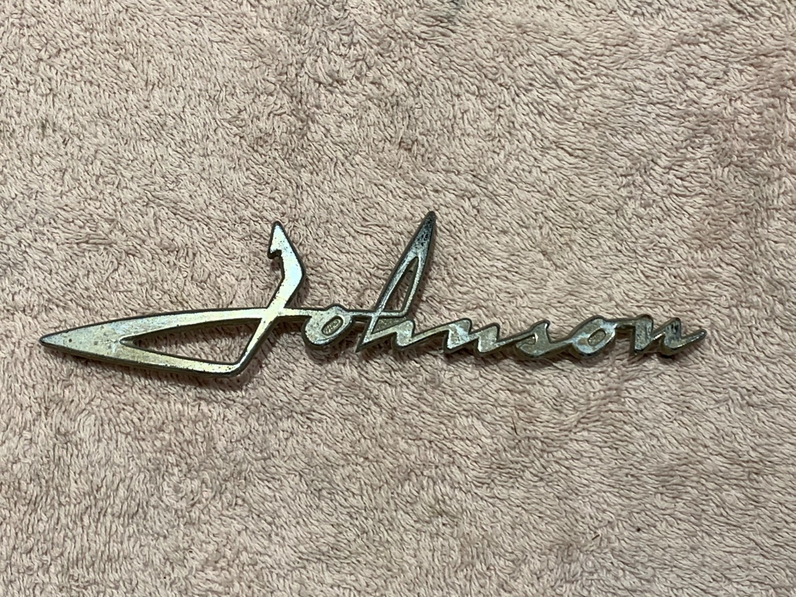 Vintage 1957 Johnson Javelin 35HP Outboard Motor "Johnson" Script P/N 304881 | eBay