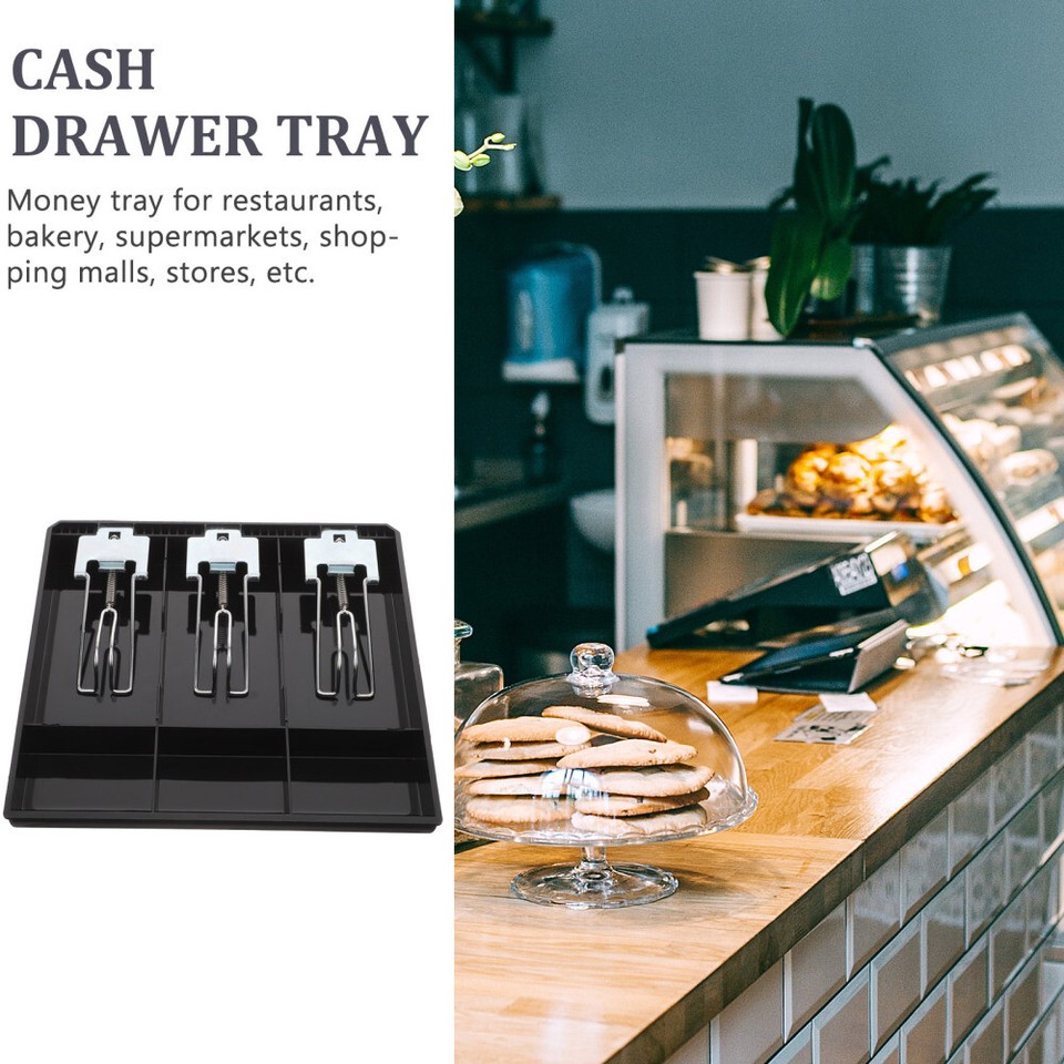 Cash Register Tray Cash Register Insert Tray Coin Money Drawer with ...