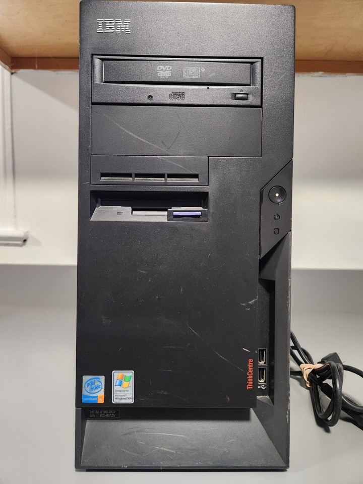 IBM ThinkCentre Windows 98 XP Retro Gaming PC Pentium 4 Vintage | eBay