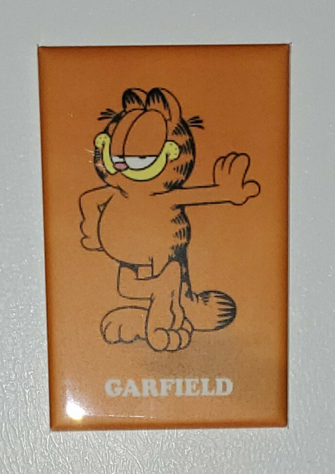 Garfield Cat cartoon comic Refrigerator Magnet 2" by 3" fridge | eBay