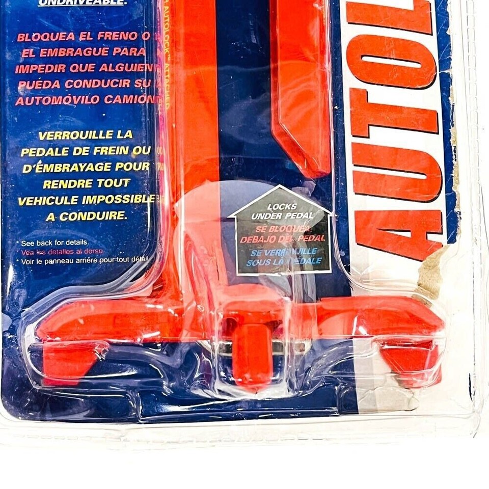 Original Unbreakable AutoLock Automotive Brake Pedal Lock NEW #1440 | eBay