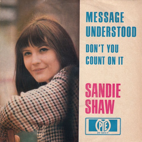7" SANDIE SHAW Message Understood MINT | eBay