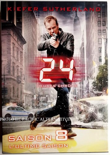 coffret DVD serie 24 HEURES CHRONO saison 8 intégrale COMPLET francais ...