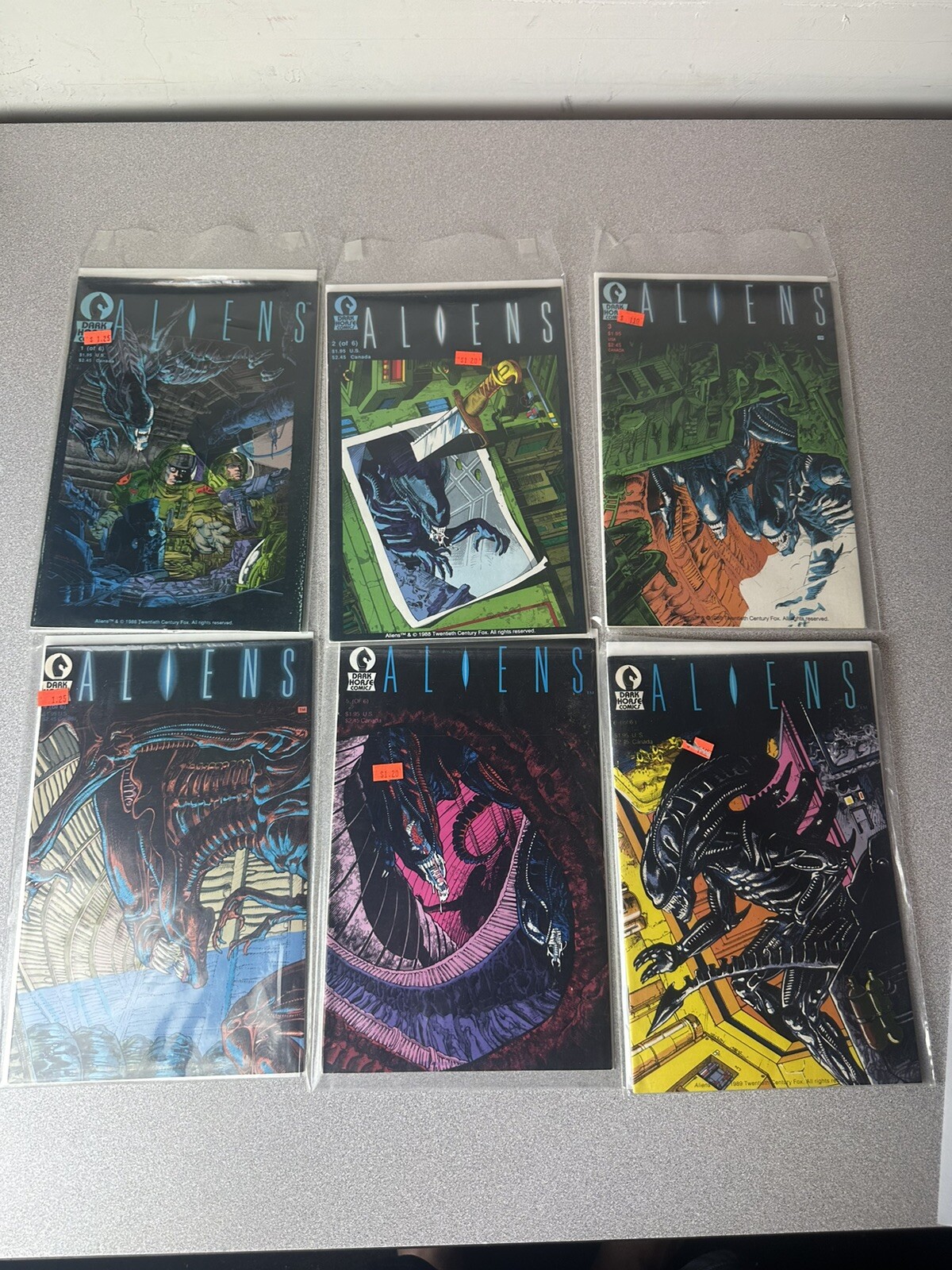 Aliens Comic Books Lot Complete Set (Dark Horse Comics, 1988) | eBay