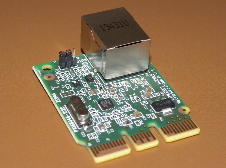 Zebra P1068046-02 Ethernet Module Card for ZD420 ZD42043-D01E00EZ Label ...