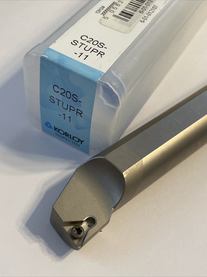 C20S-STUPR-11 KORLOY SOLID CARBIDE SHANK RIGHT BORING BAR For TPMT ...